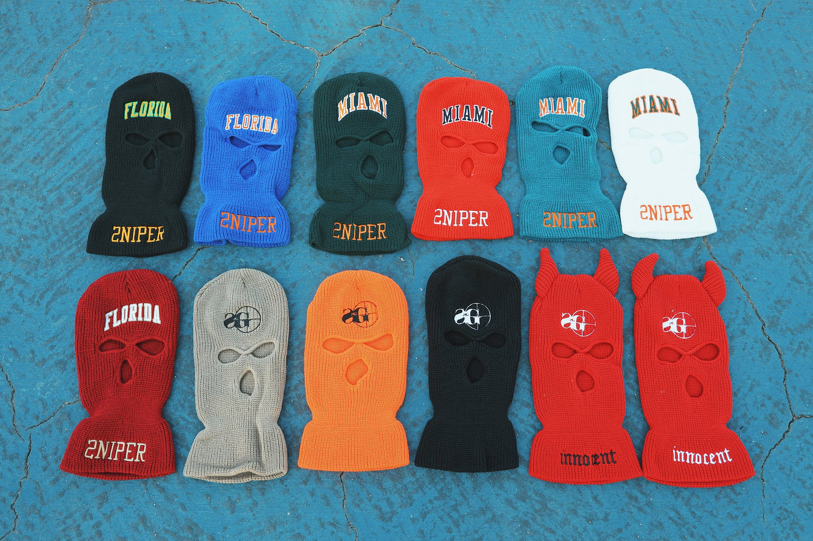 Ski Masks (10pc BUNDLE) – Sniper Gang Apparel